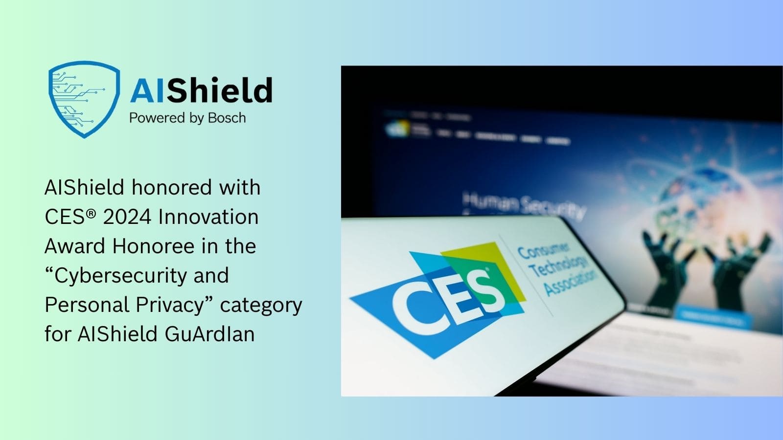AIShield presented with an Innovation Award in CES 2024 | AI Security Solutions