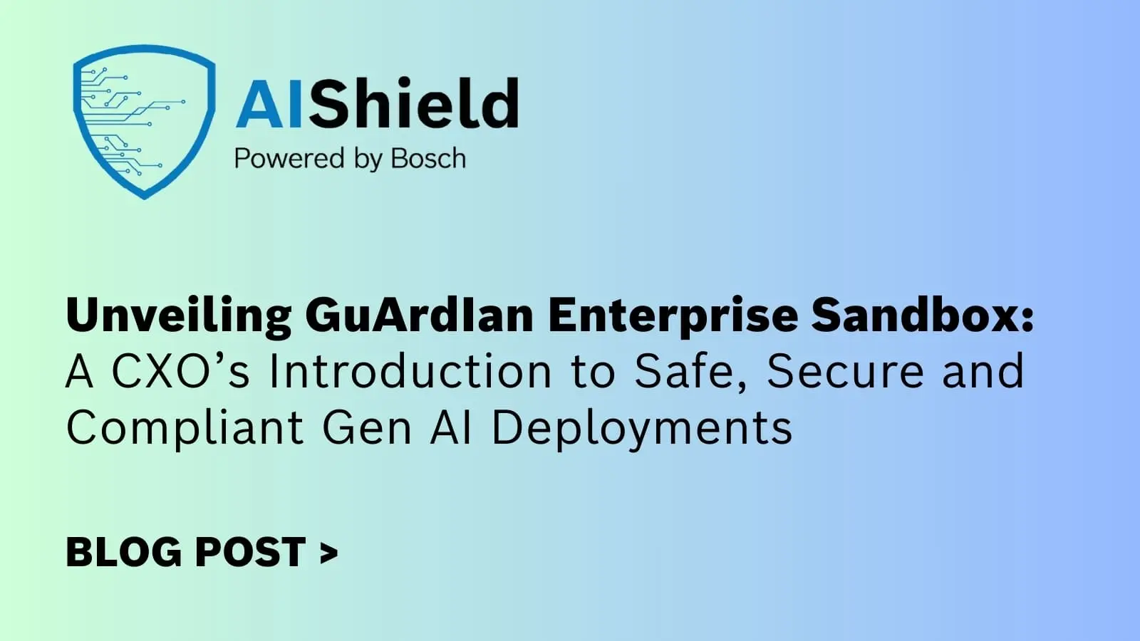 Unveiling the GuArdIan Enterprise Sandbox: Securing Gen AI Deployments for the CXO's Agenda | AI ...